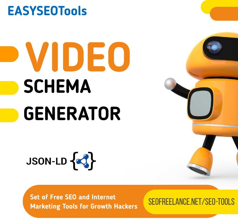 Video Schema Markup Generator Tool [One Click]